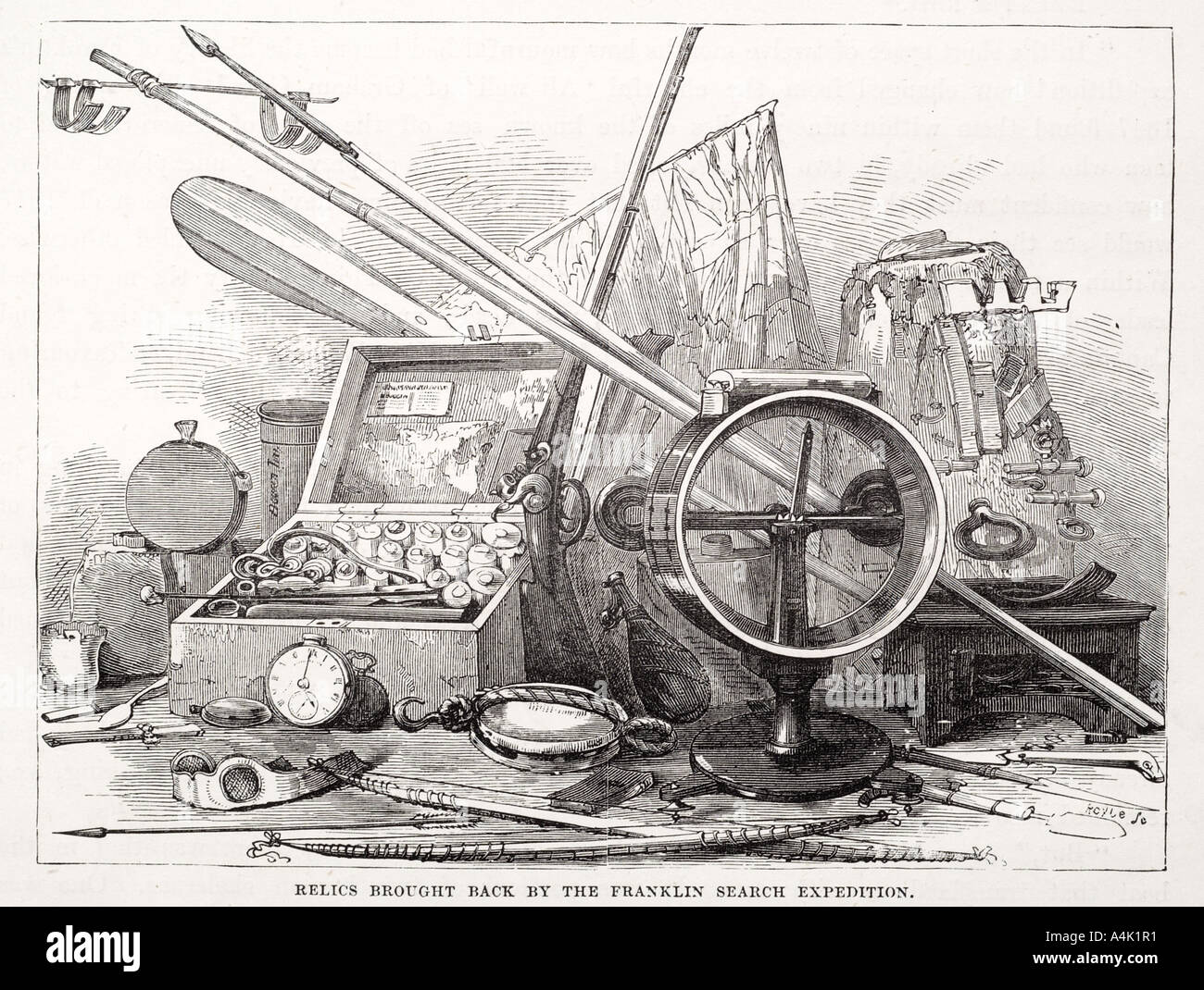 Franklin expedition hi-res stock photography and images - Alamy