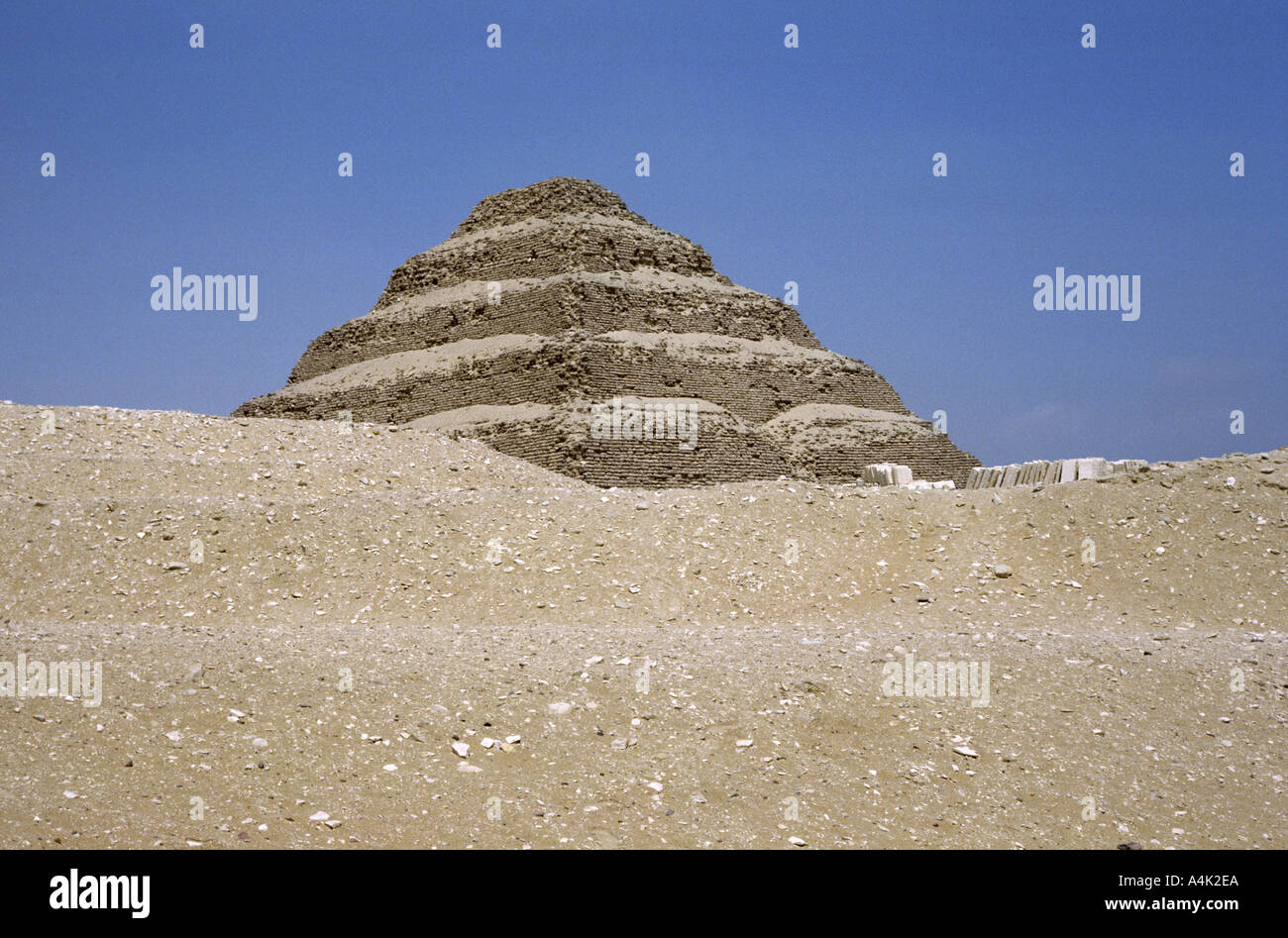 Step Pyramid of Zoser Cairo Egypt Stock Photo - Alamy