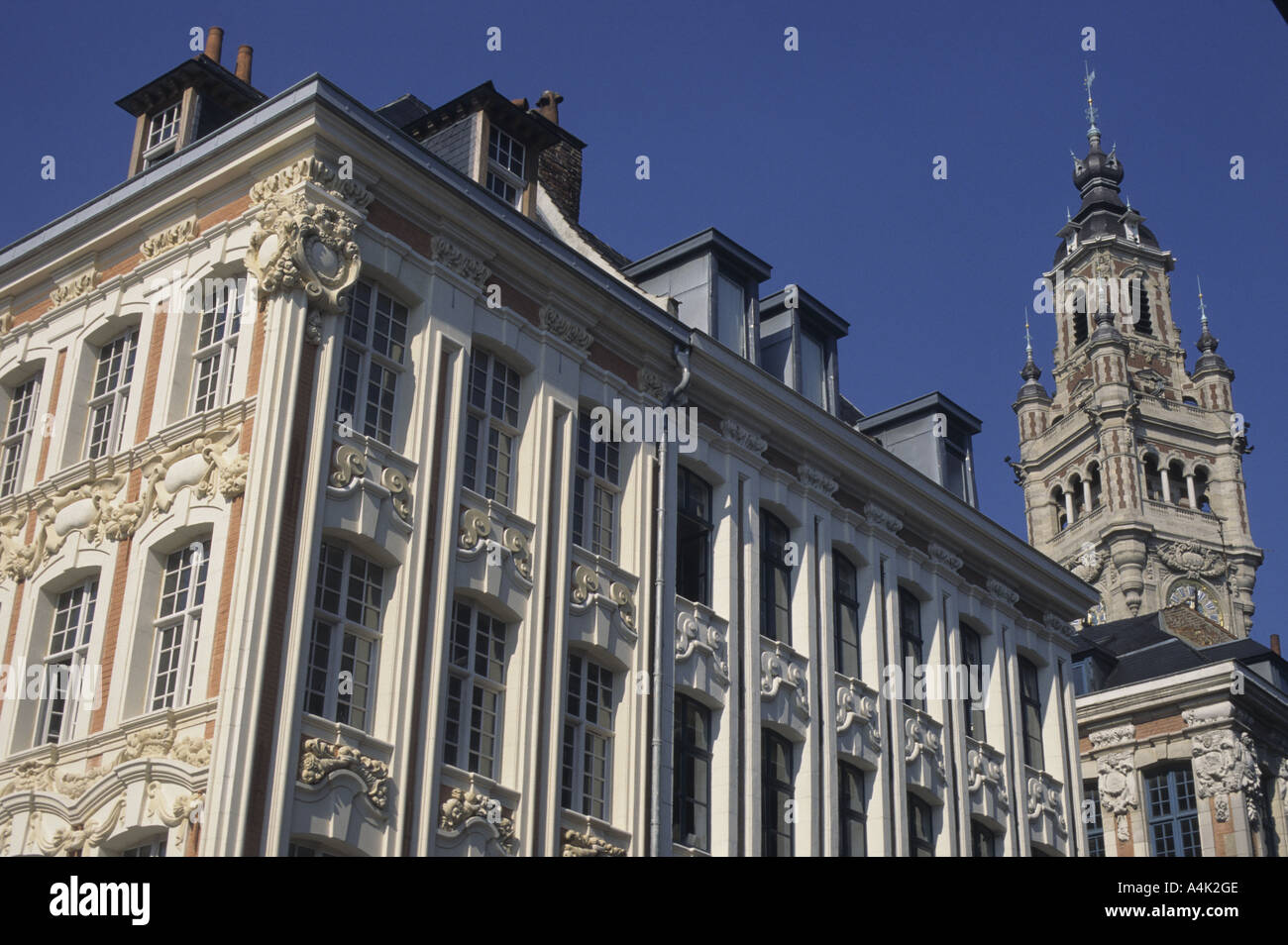 Located in northern France, Lille (Capital of Flanders, Capitale des ...