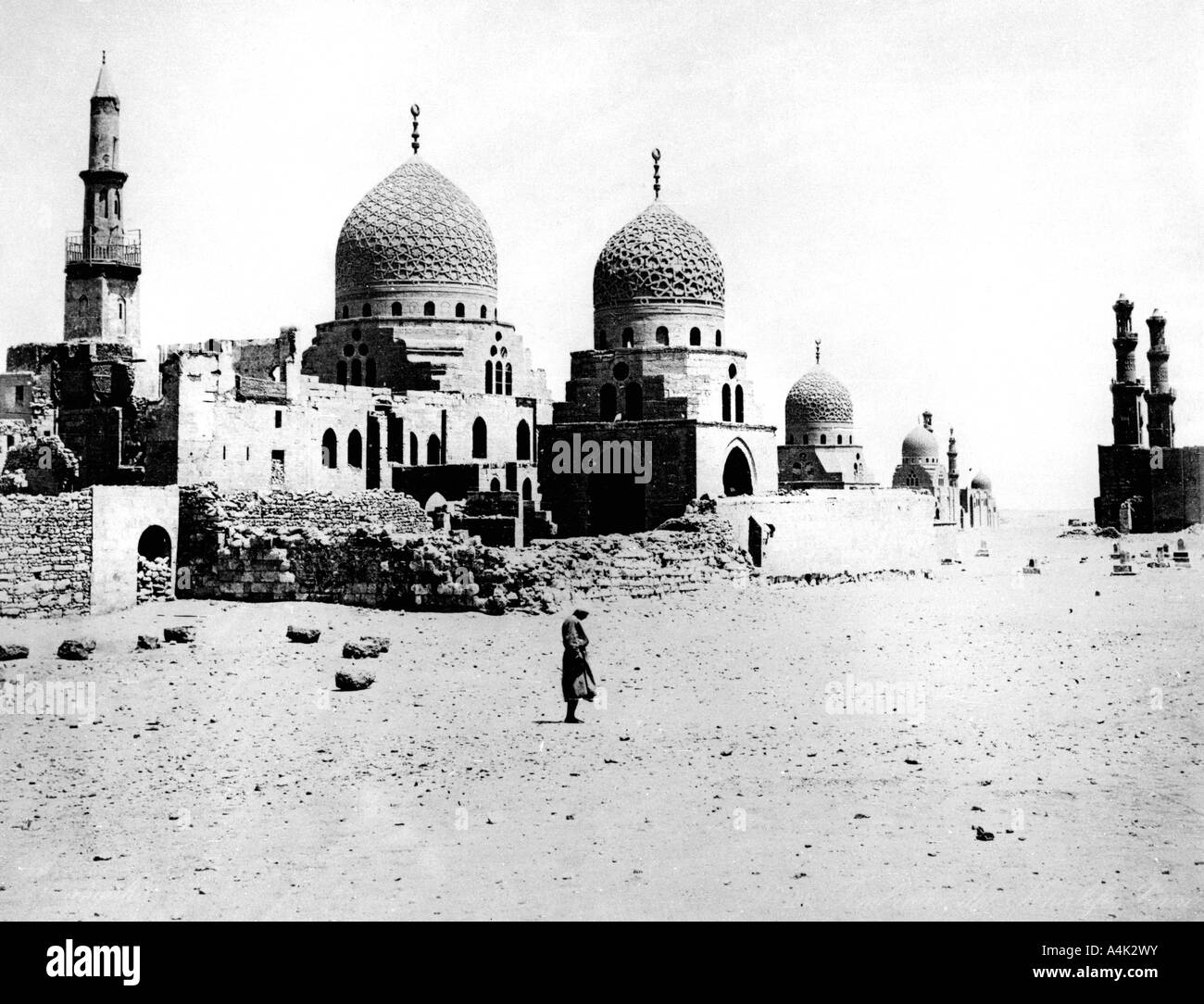 Mosque, Egypt, 1895. Artist: Zangaki Stock Photo - Alamy