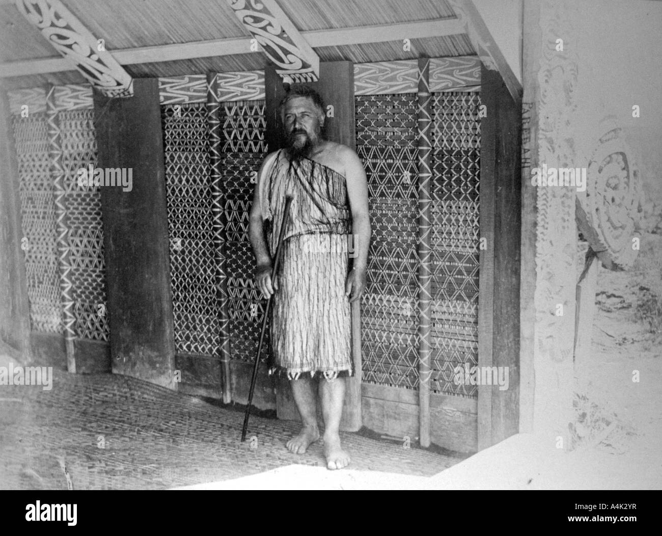 Maori hut hi-res stock photography and images - Alamy