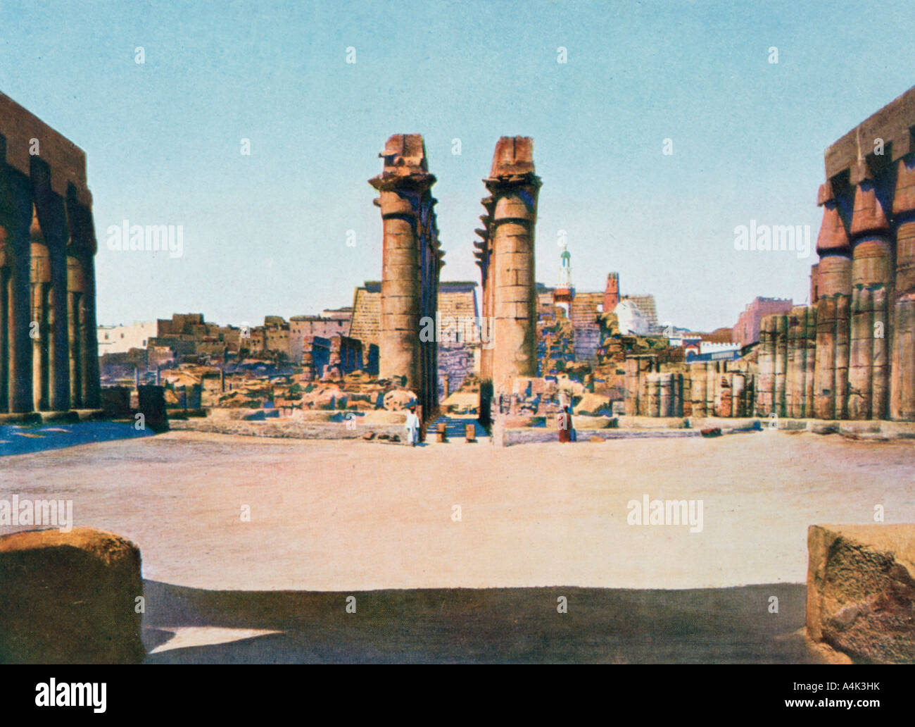 Colonnade of amenhotep iii hi-res stock photography and images - Alamy