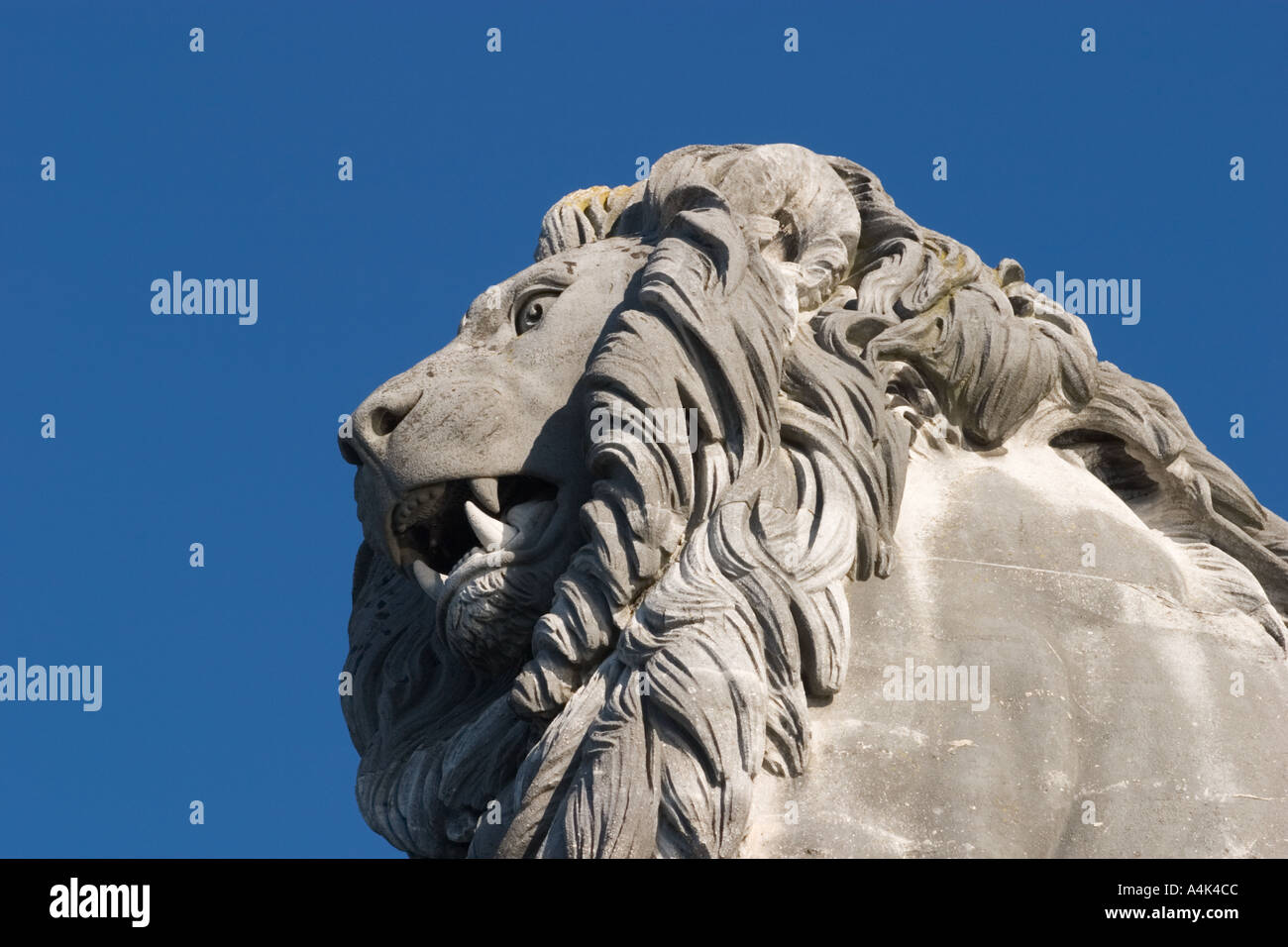 Bavarian lion in Lindau at Lake Constance Germany Stock Photo - Alamy