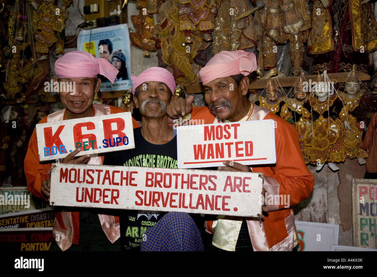 Moustache brothers hi-res stock photography and images - Alamy