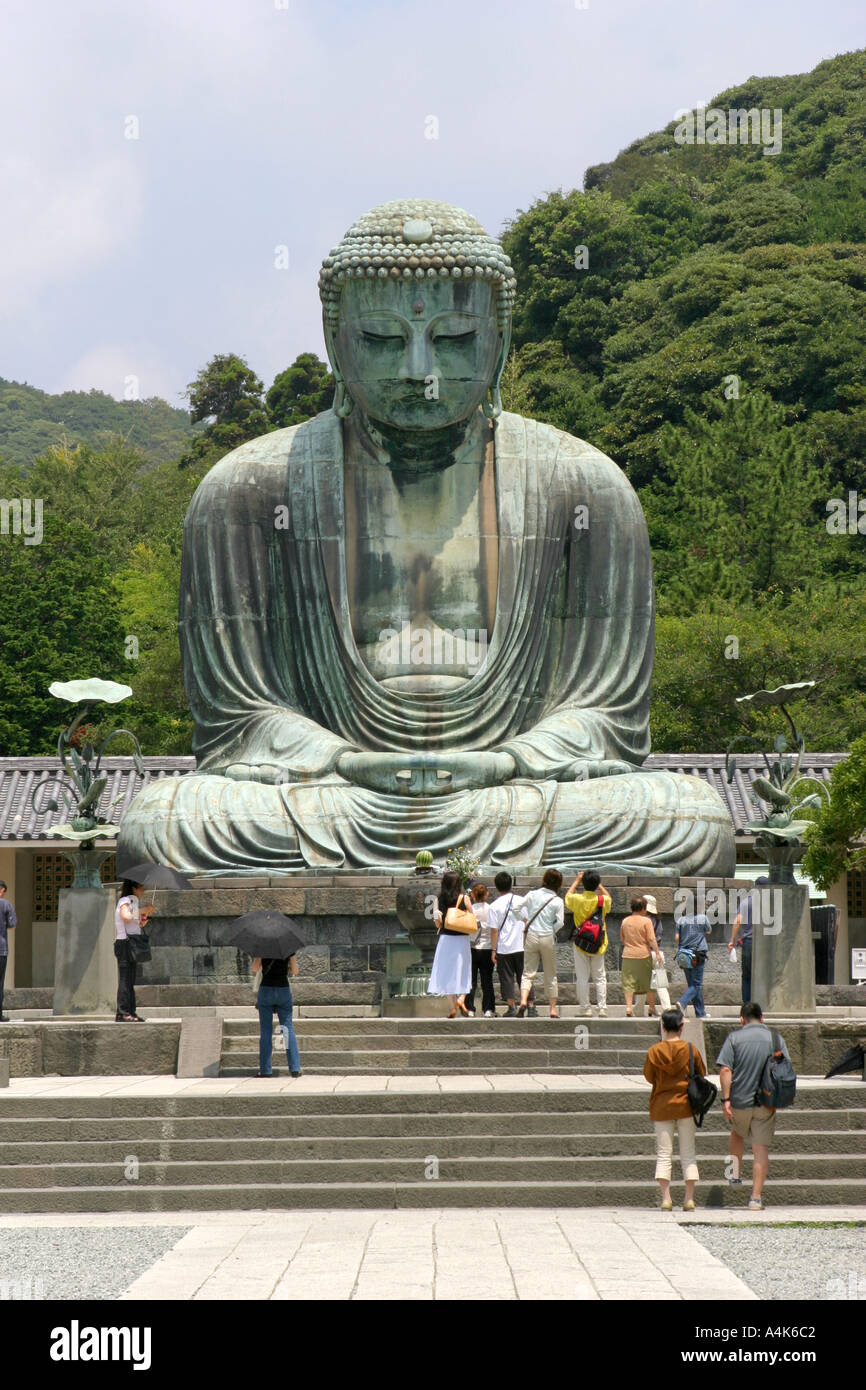 The Great Buddha at Kamakura in Yokohama near Tokyo Kanto region Japan ...