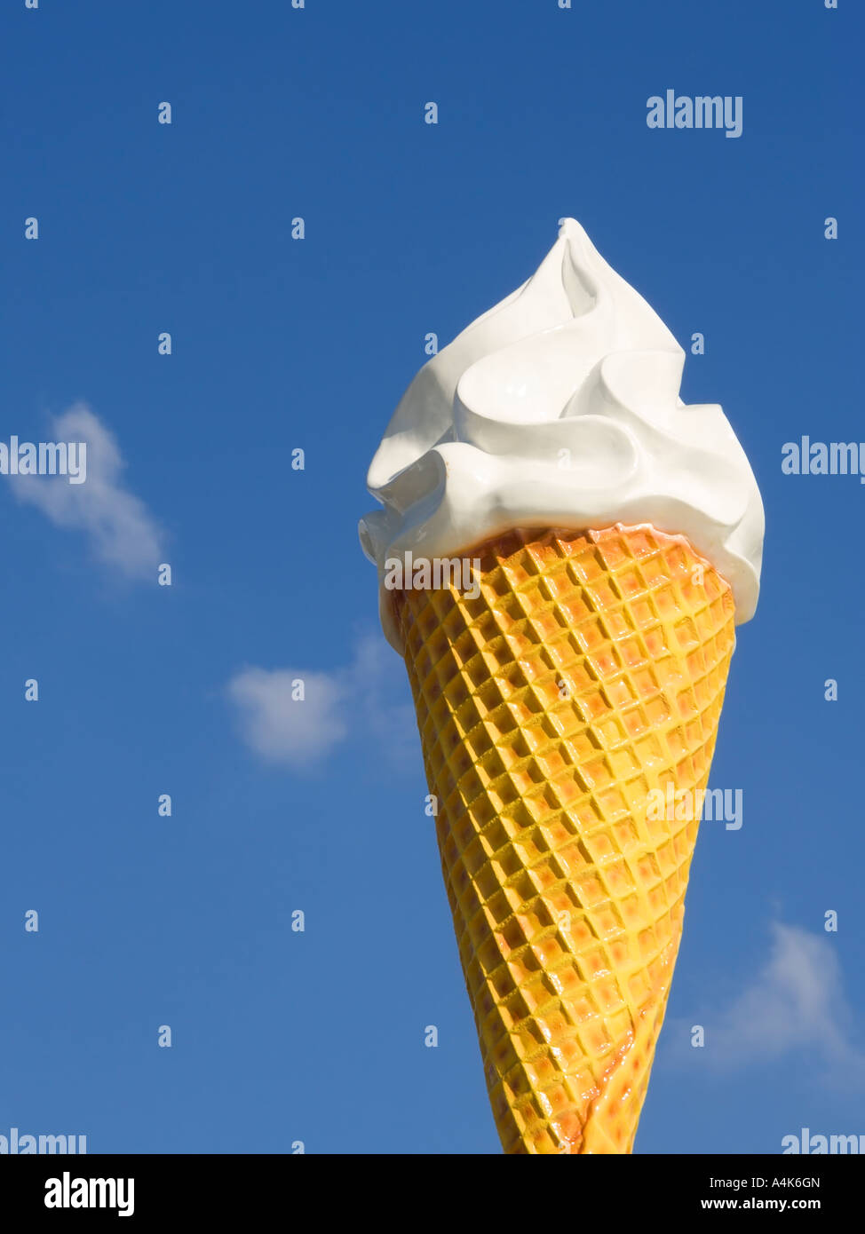 Plastic giant ice cream cone hi-res stock photography and images - Alamy