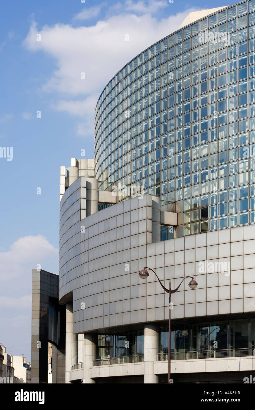 Architecture detail of the Bastille opera - Paris, France Stock Photo ...