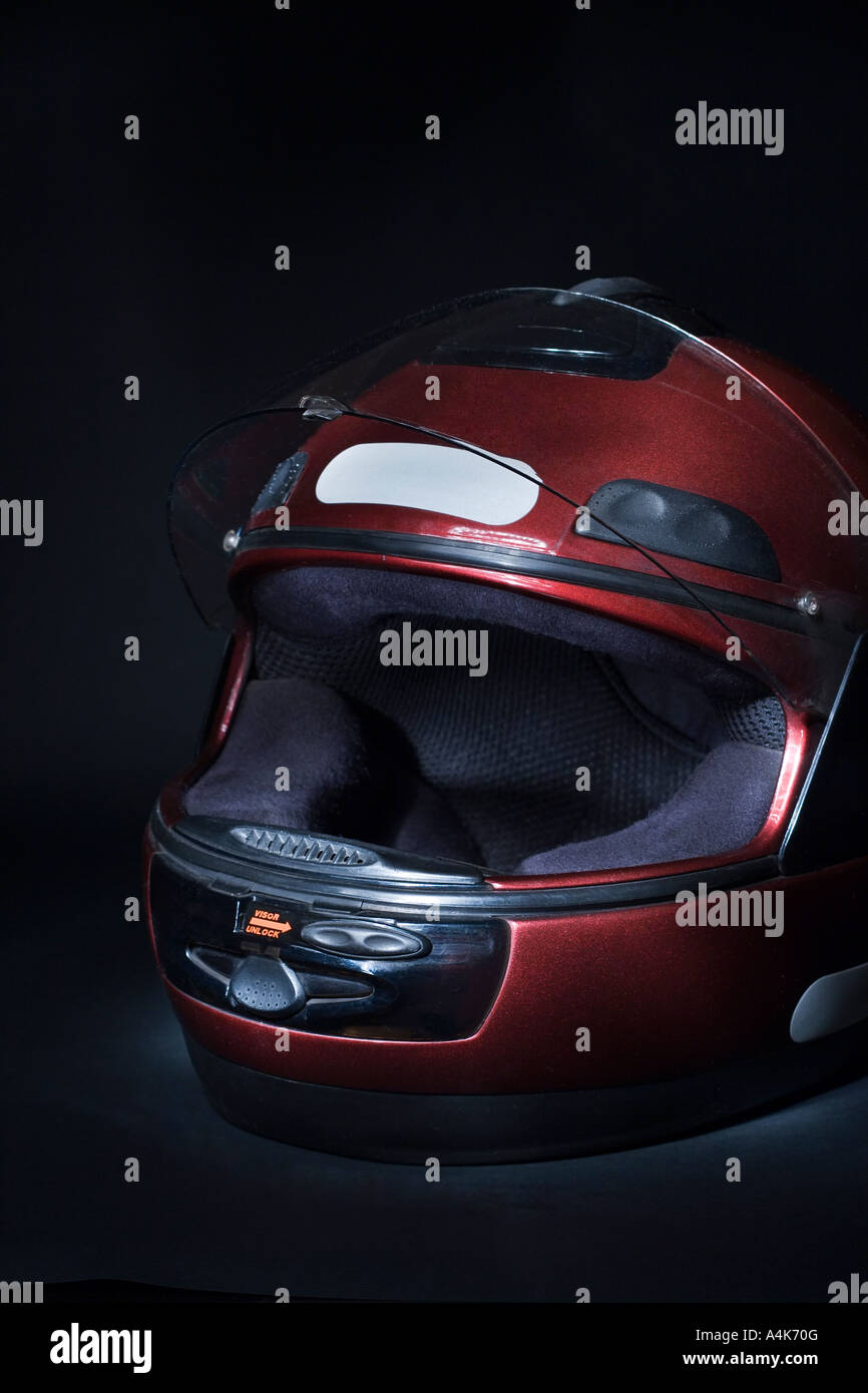 Full face crash helmet hi-res stock photography and images - Alamy