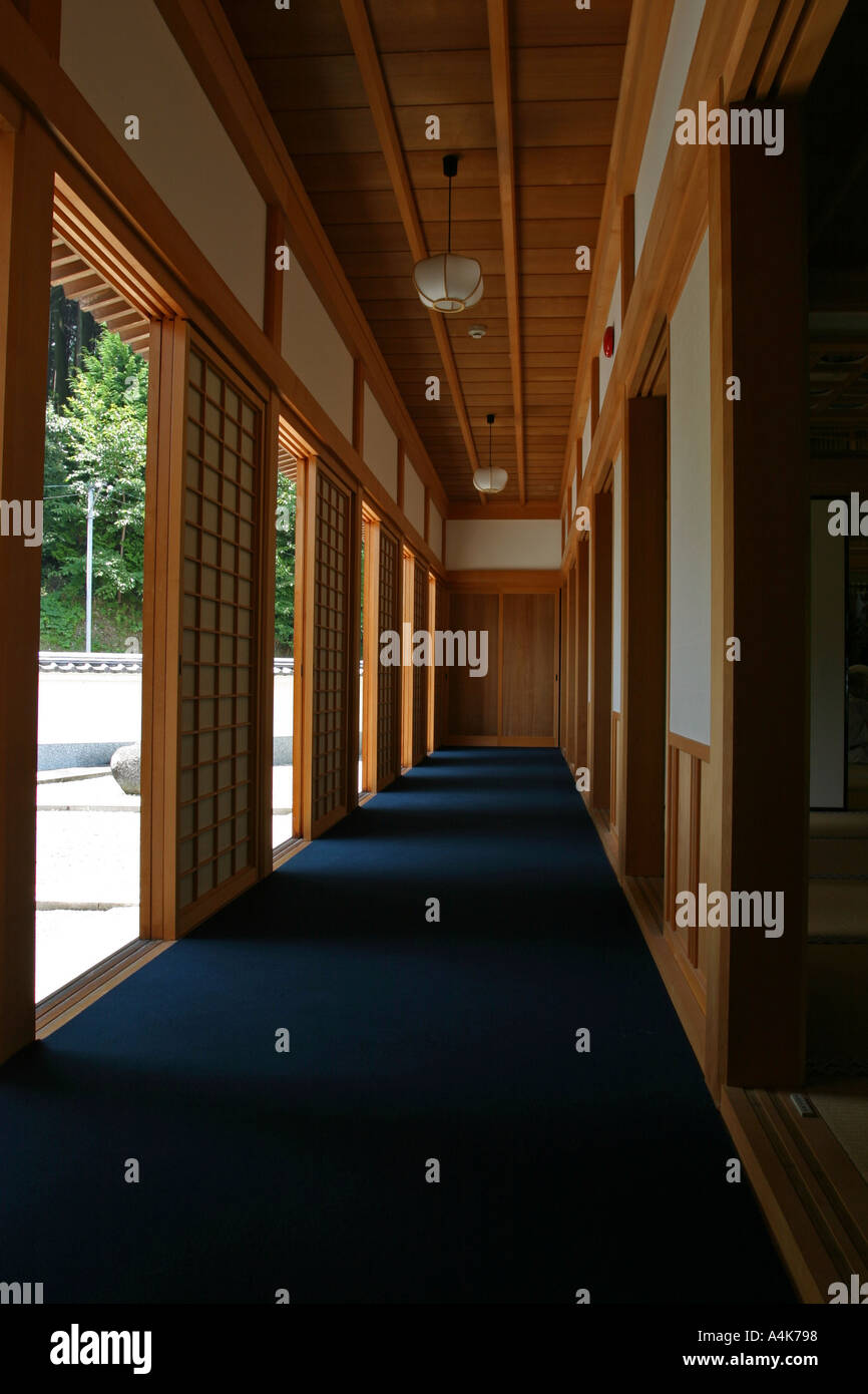 The inside of Asuka dera temple in Asuka village Nara prefecture Kansai ...