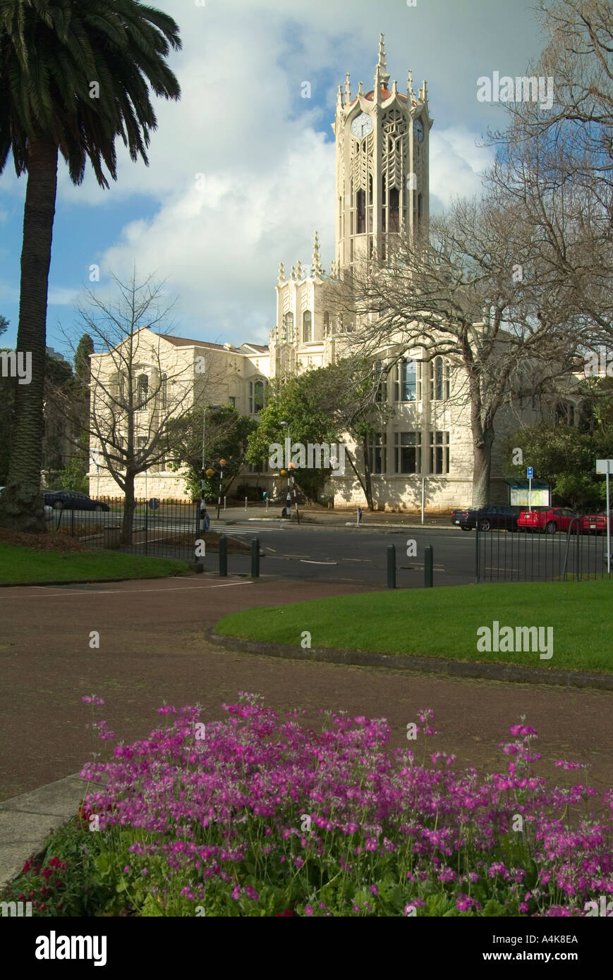 Clock Tower Auckland University campus Buildings Auckland New Zealand ...