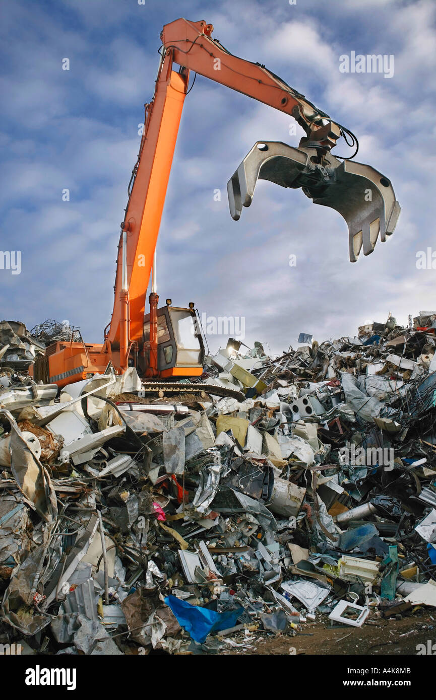 At the dump Stock Photo - Alamy