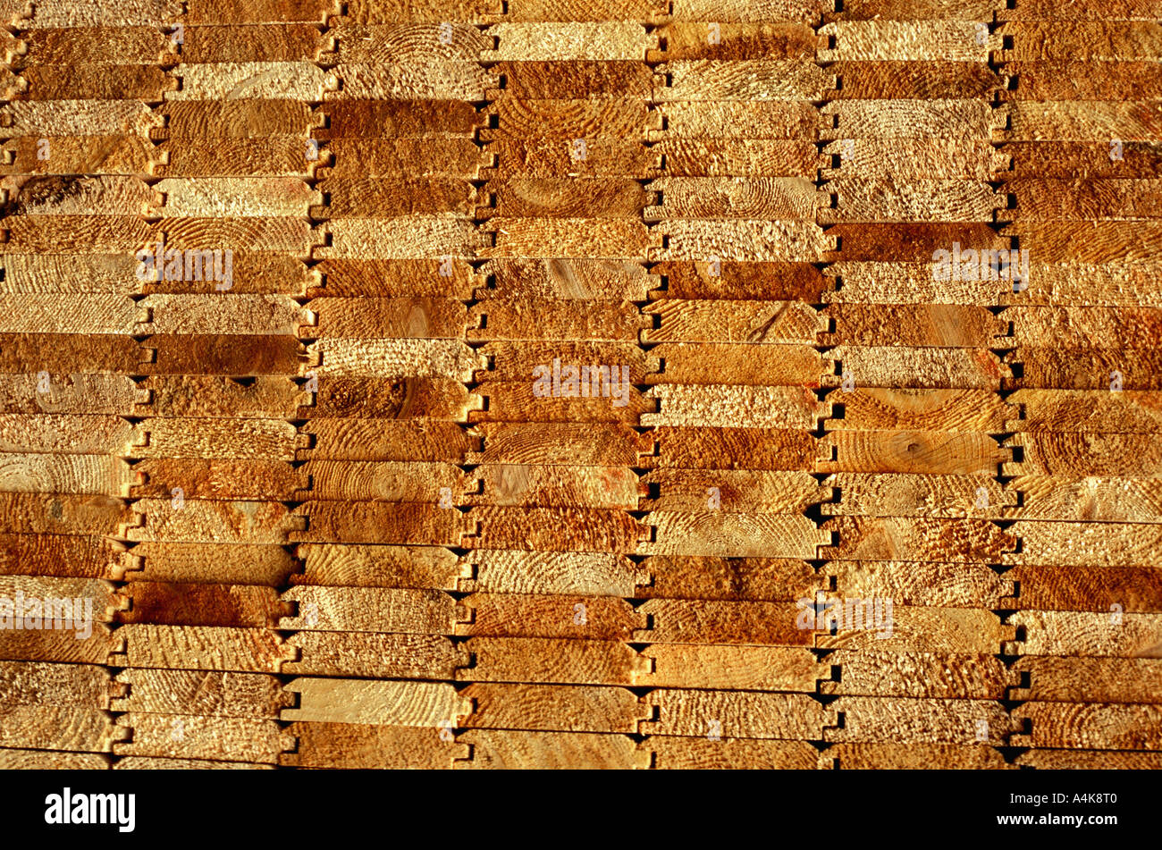 Wooden boards fitting together Stock Photo - Alamy