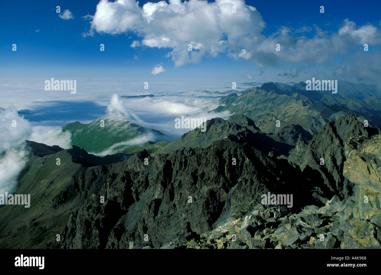 Summit of Kackar Mountains Rize Turkey Stock Photo - Alamy