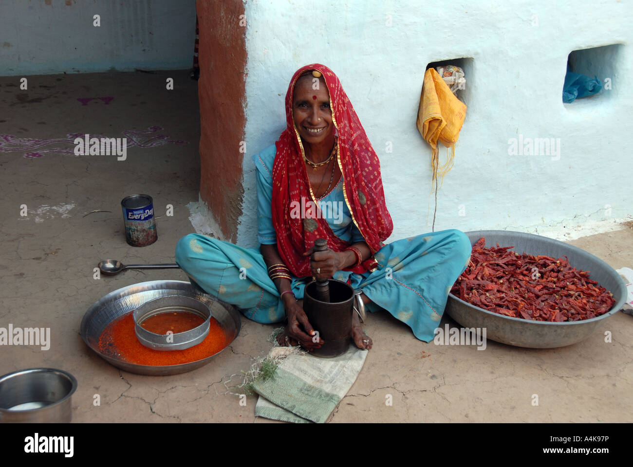 India Woman Painting Miniature High Resolution Stock Photography and ...