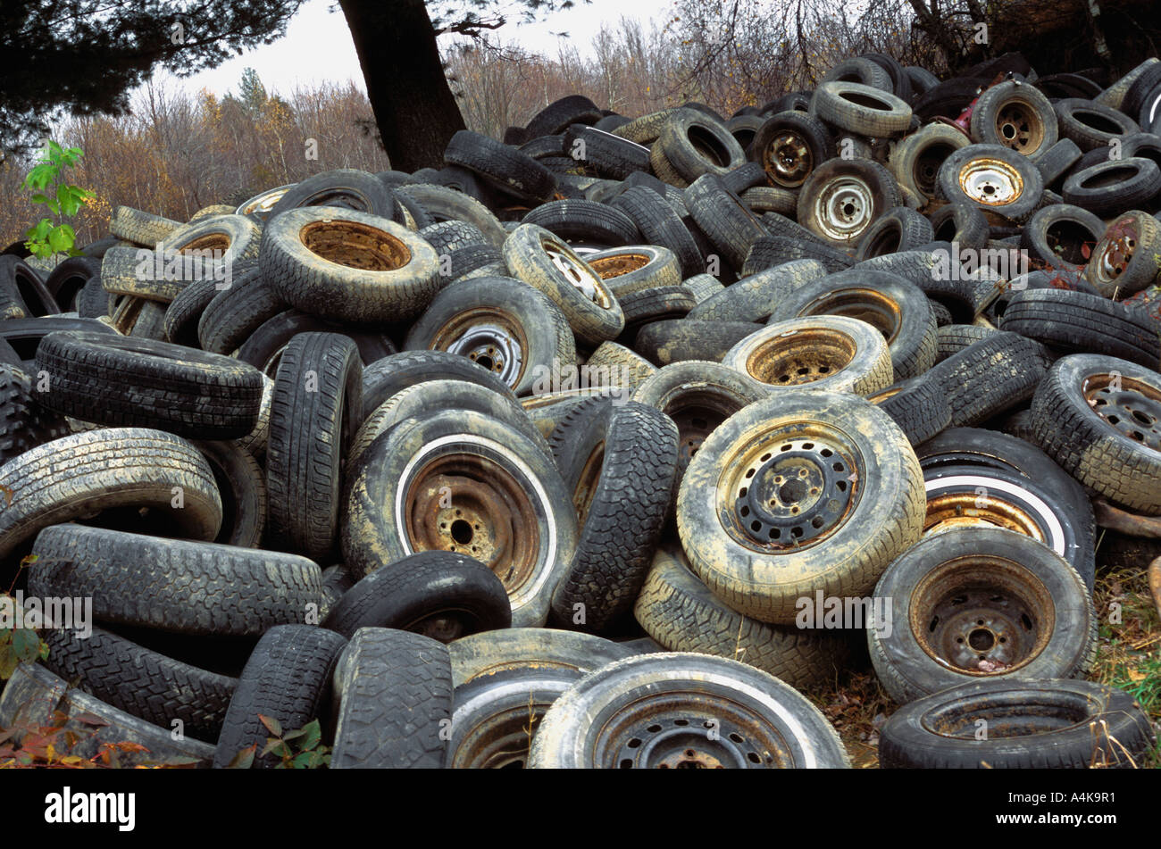 A pile of tires Stock Photo - Alamy