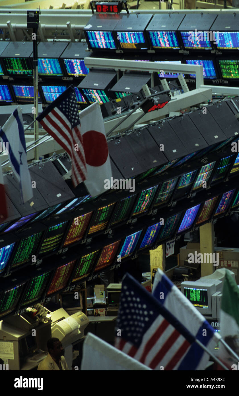 international trade floor Stock Photo - Alamy
