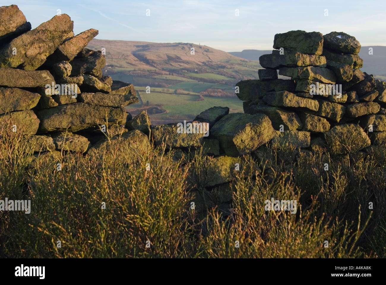 Harrop Edge Dobcross Saddleworth UK Stock Photo - Alamy