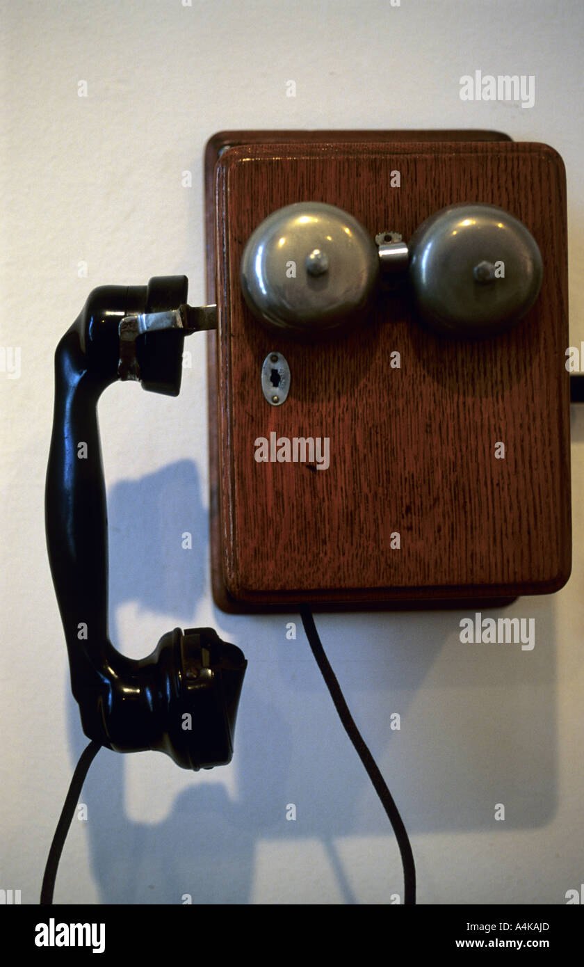 antique phone set Stock Photo - Alamy