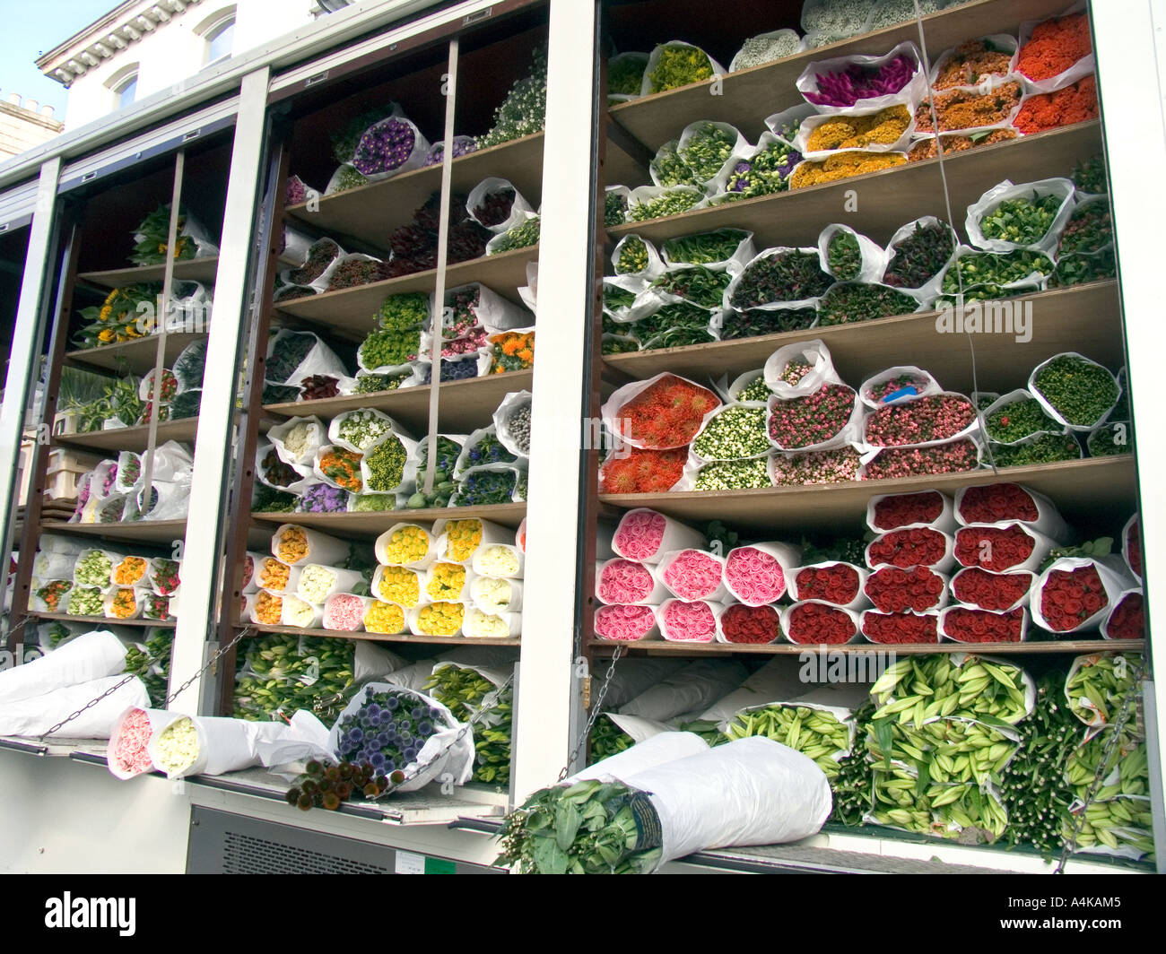Dutch flower lorry hi-res stock photography and images - Alamy