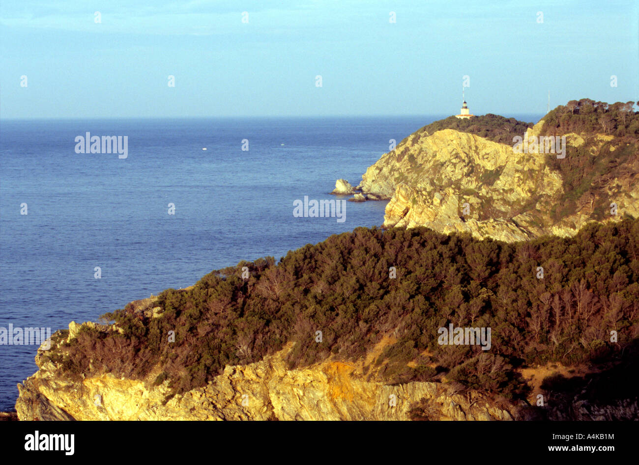 Porquerolles island Oustaou de Diou Var 83, France, French Riviera ...