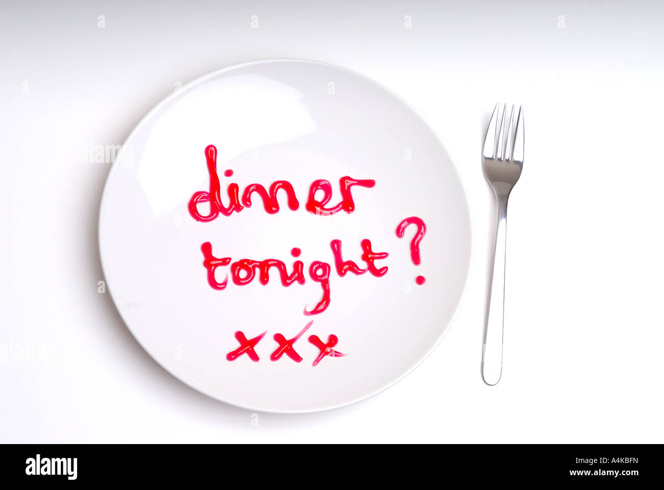 Dinner Written Stock Photos & Dinner Written Stock Images - Alamy