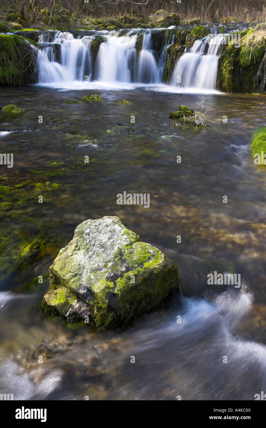 Lathkill dale waterfall hi-res stock photography and images - Alamy