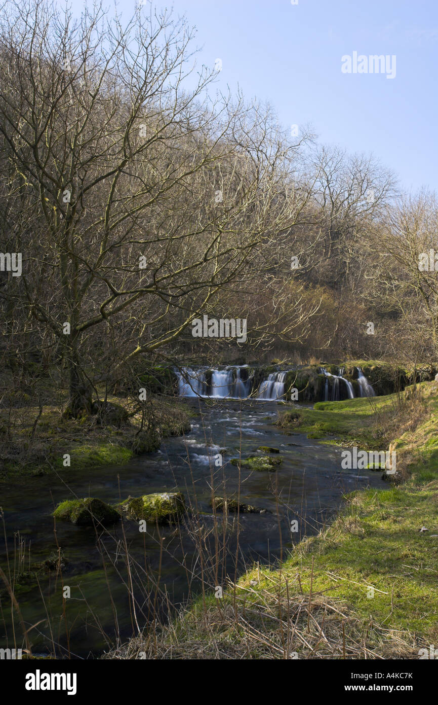Lathkill dale waterfall hi-res stock photography and images - Alamy