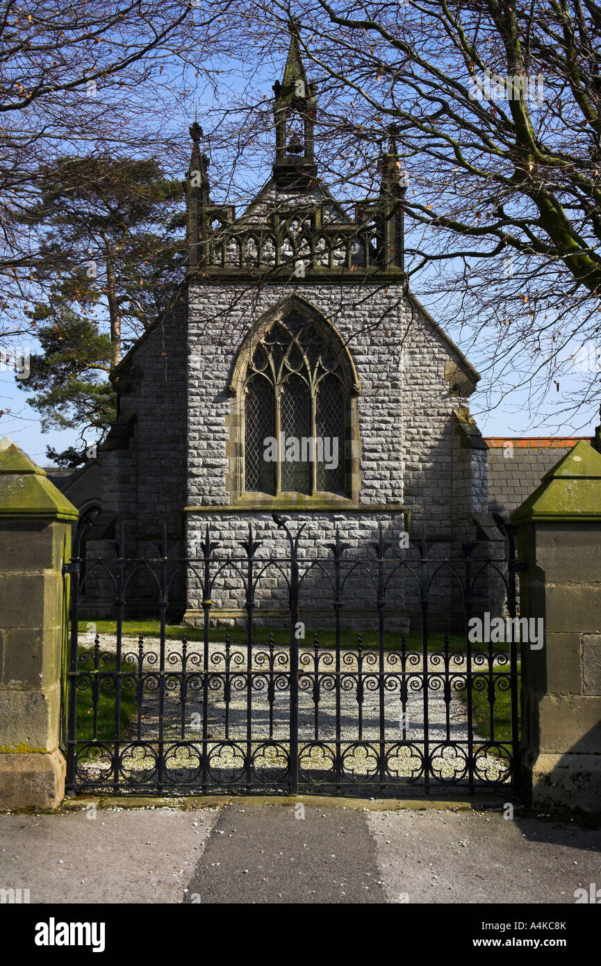 A Church at Over Haddon in the Peak District in Derbyshire Stock Photo ...
