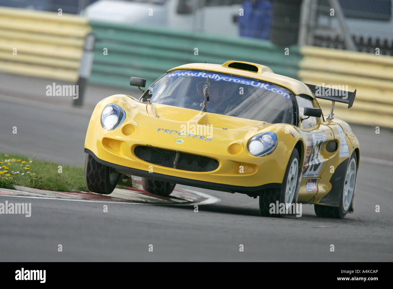 Rallycross at Croft racing circuit Stock Photo - Alamy