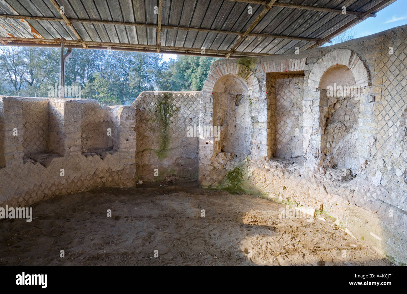 Nympheum near the ancient etruscan city of Veii Stock Photo - Alamy