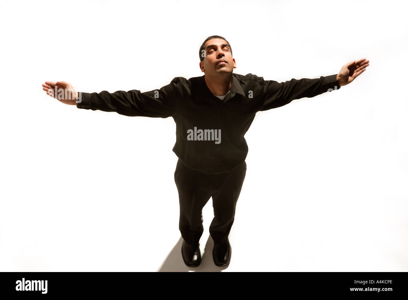 Raised hands african american hi-res stock photography and images - Alamy