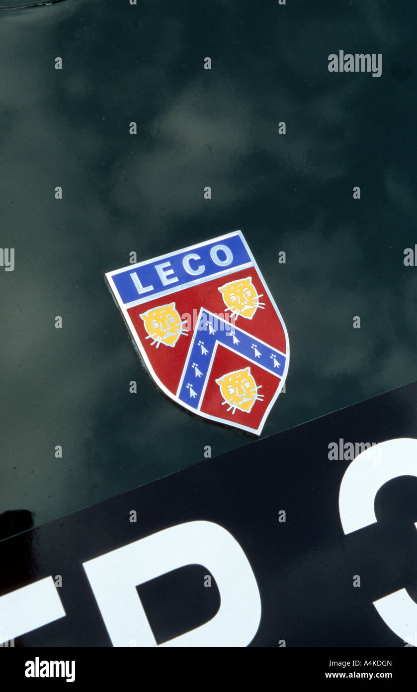 Retro motoring badges hi-res stock photography and images - Alamy