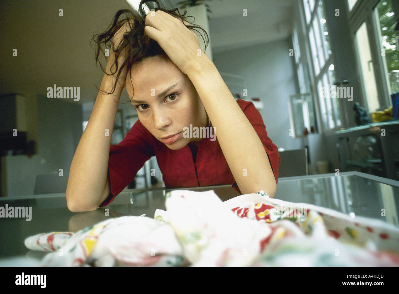 Messed up head hi-res stock photography and images - Alamy