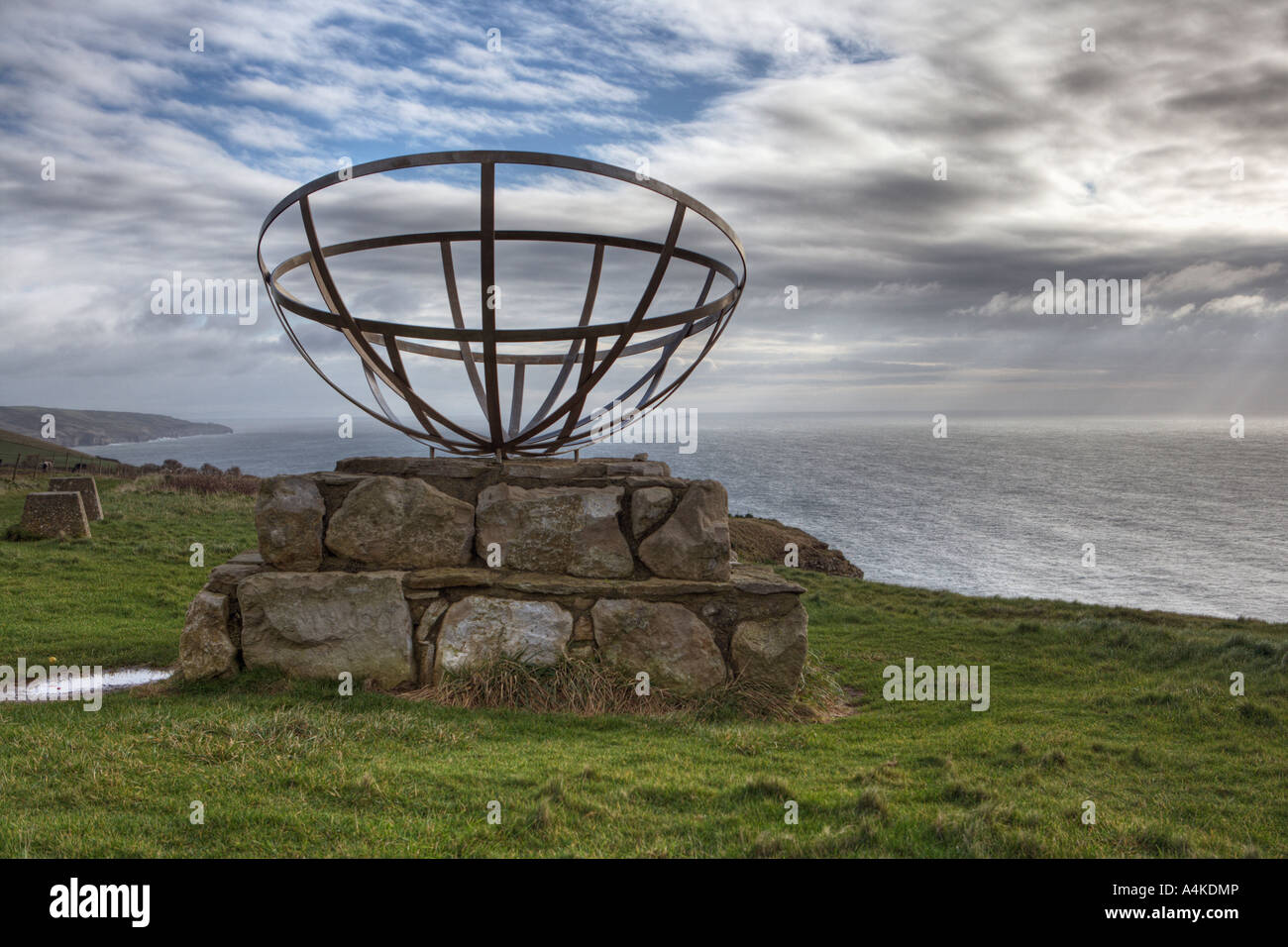 Radar Memorial St Aldhelm's Head Purbeck Dorset England Stock Photo - Alamy