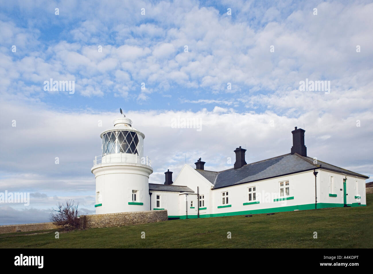 Anvil Point Lighthouse Tower & Keepers Cottage Swanage Purbeck Dorset ...