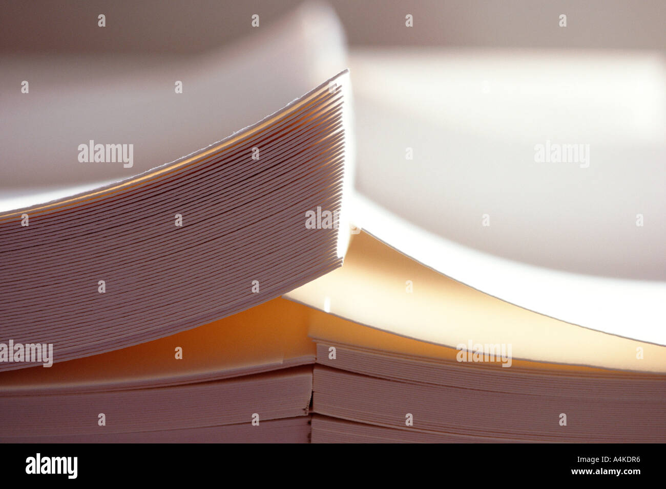 Paper, extreme close-up Stock Photo - Alamy