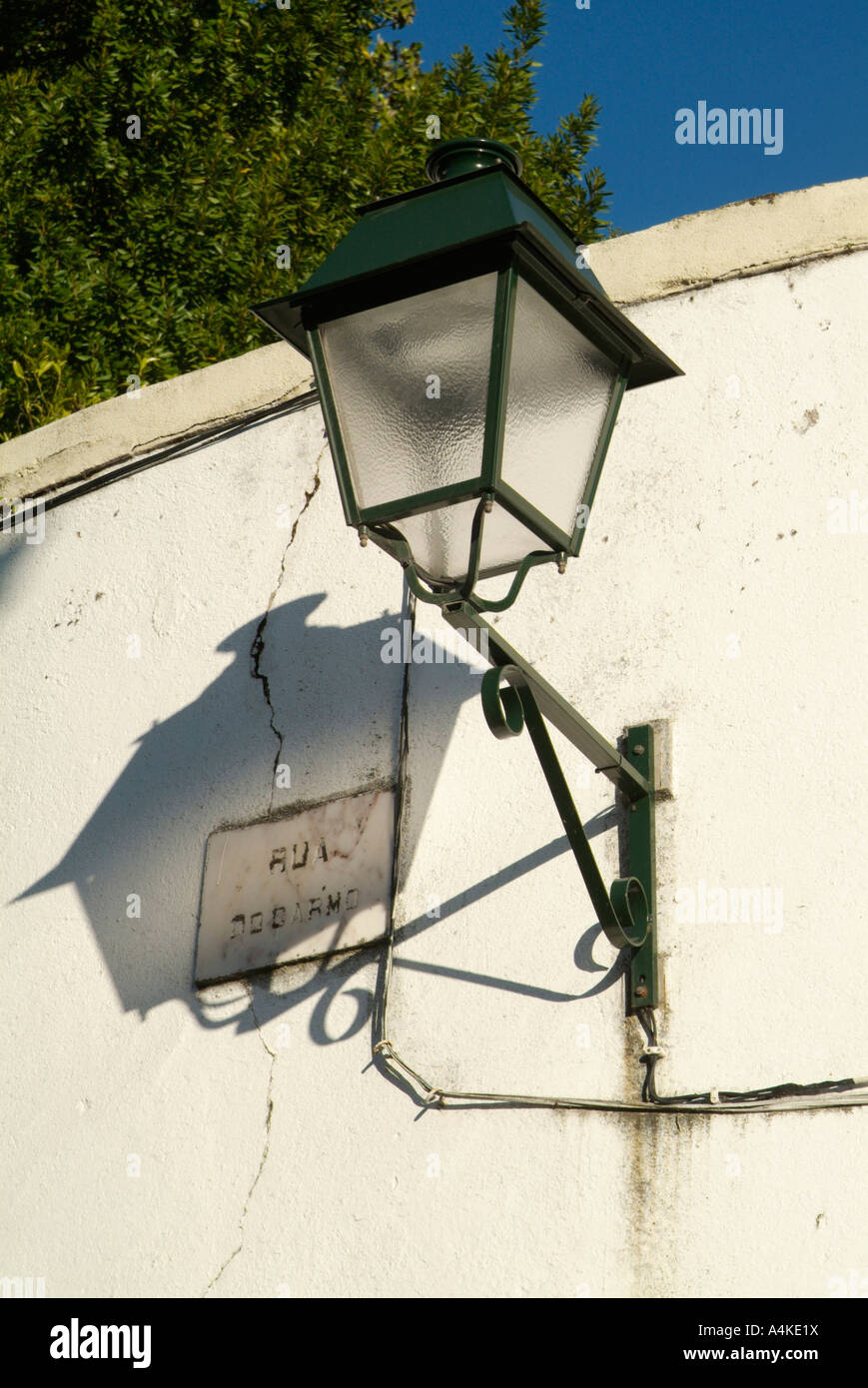 street light in Portugal Stock Photo - Alamy