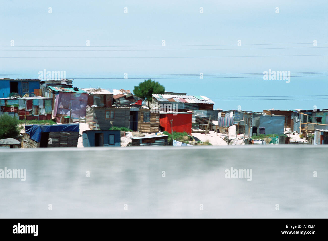 South Africa, Western Cape, shanty town Stock Photo - Alamy