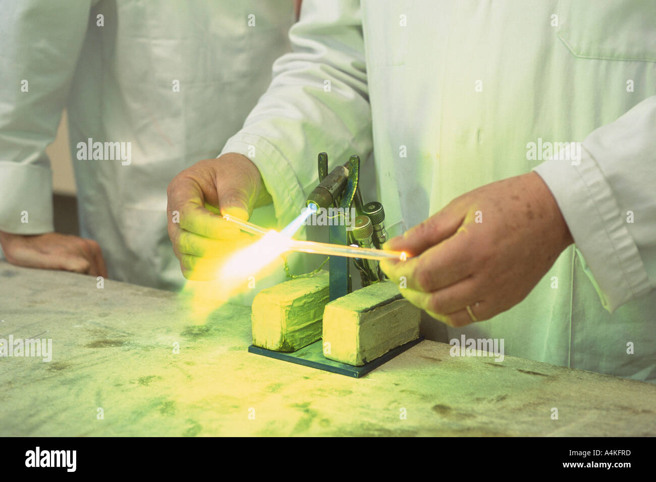 Neon tube firing Stock Photo - Alamy