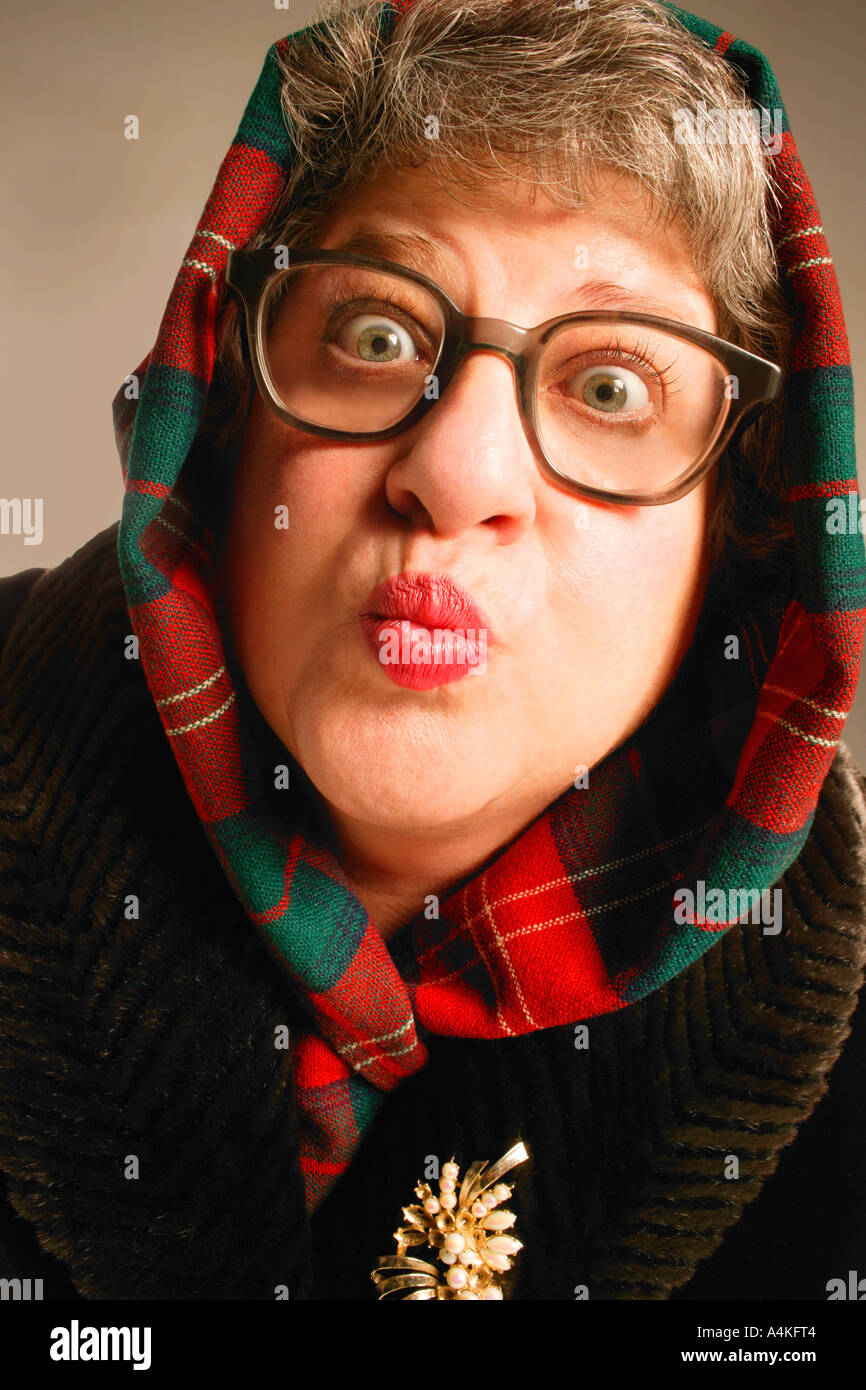 Goofy grandma hi-res stock photography and images - Alamy