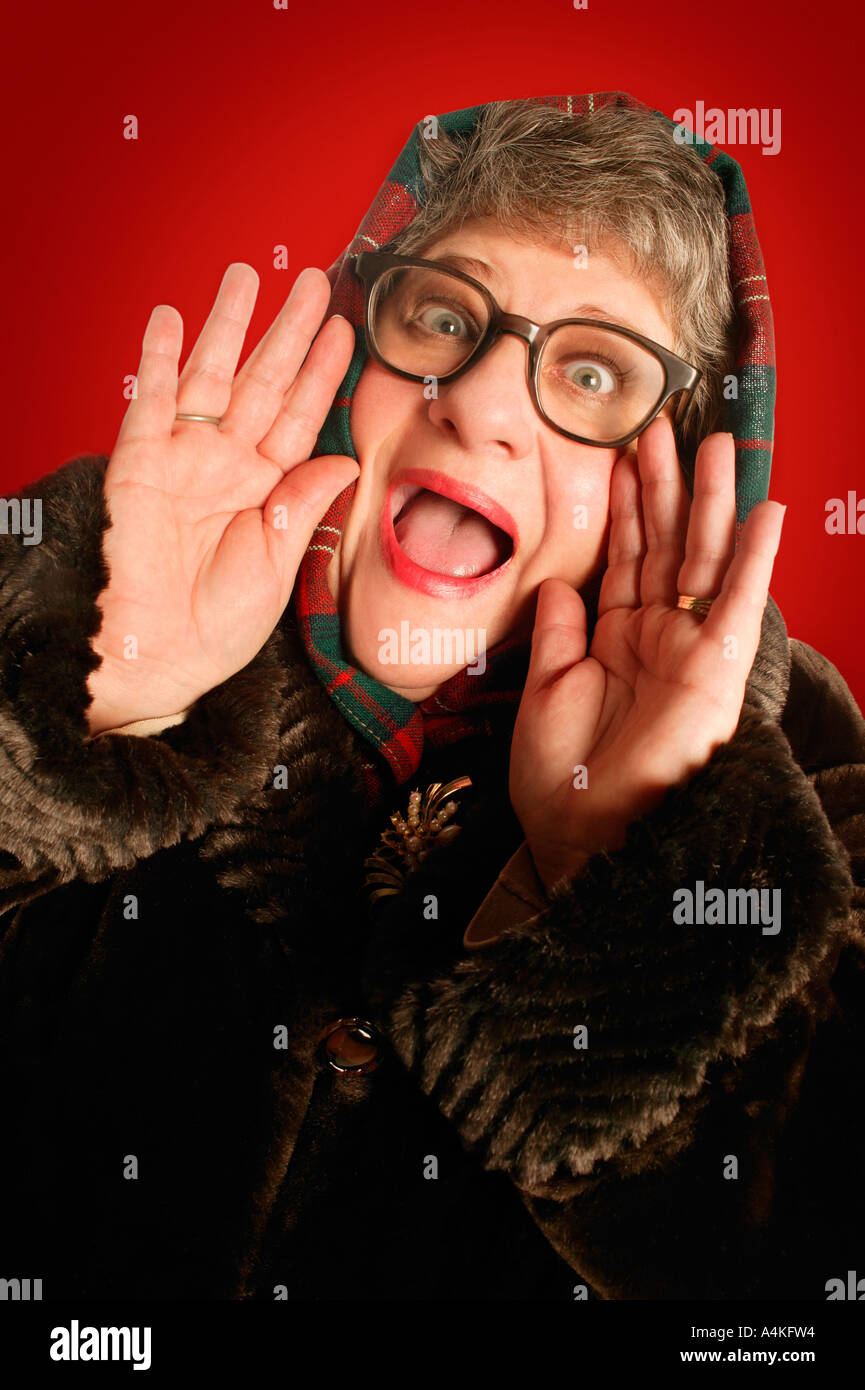 Goofy grandma hi-res stock photography and images - Alamy