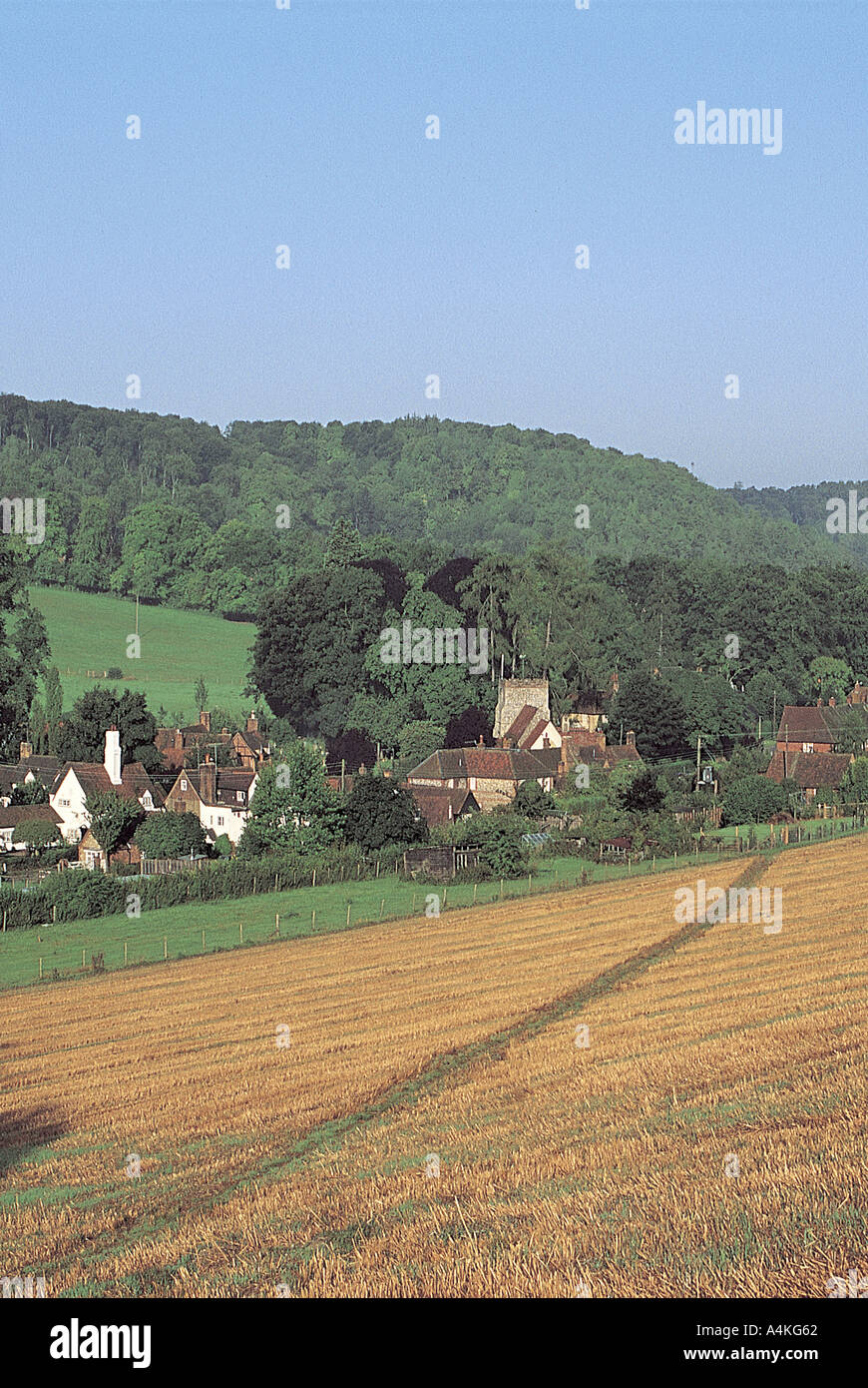 Turville village in the Chilterns Stock Photo - Alamy