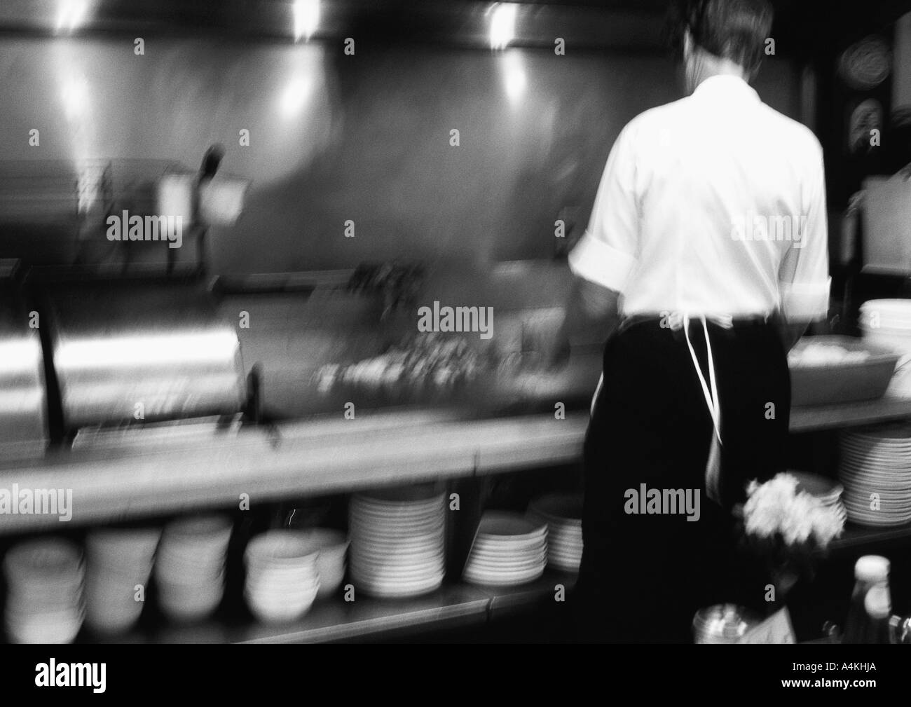 Short order cook hi-res stock photography and images - Alamy
