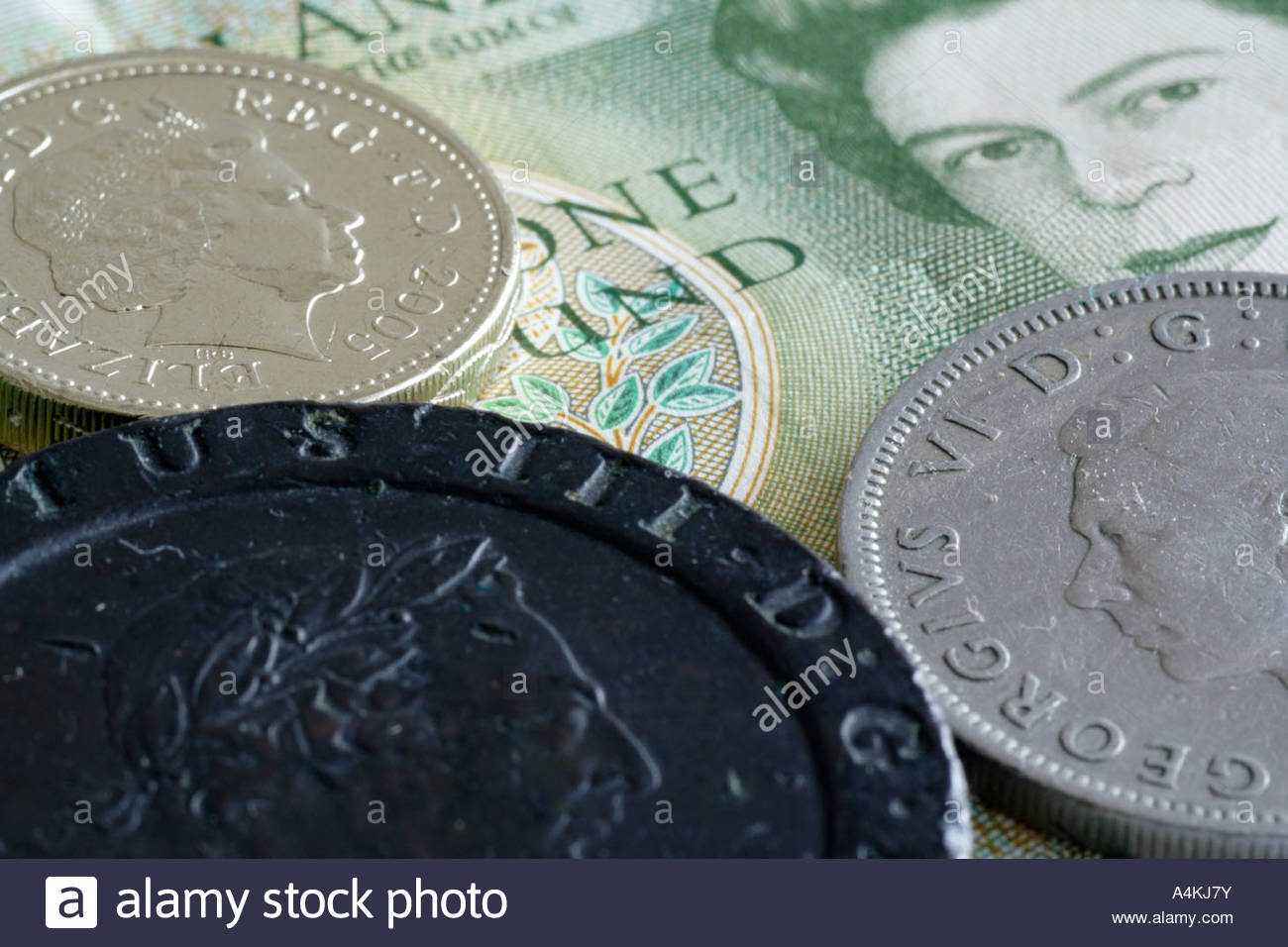 Uk Old One Pound Note High Resolution Stock Photography and Images - Alamy