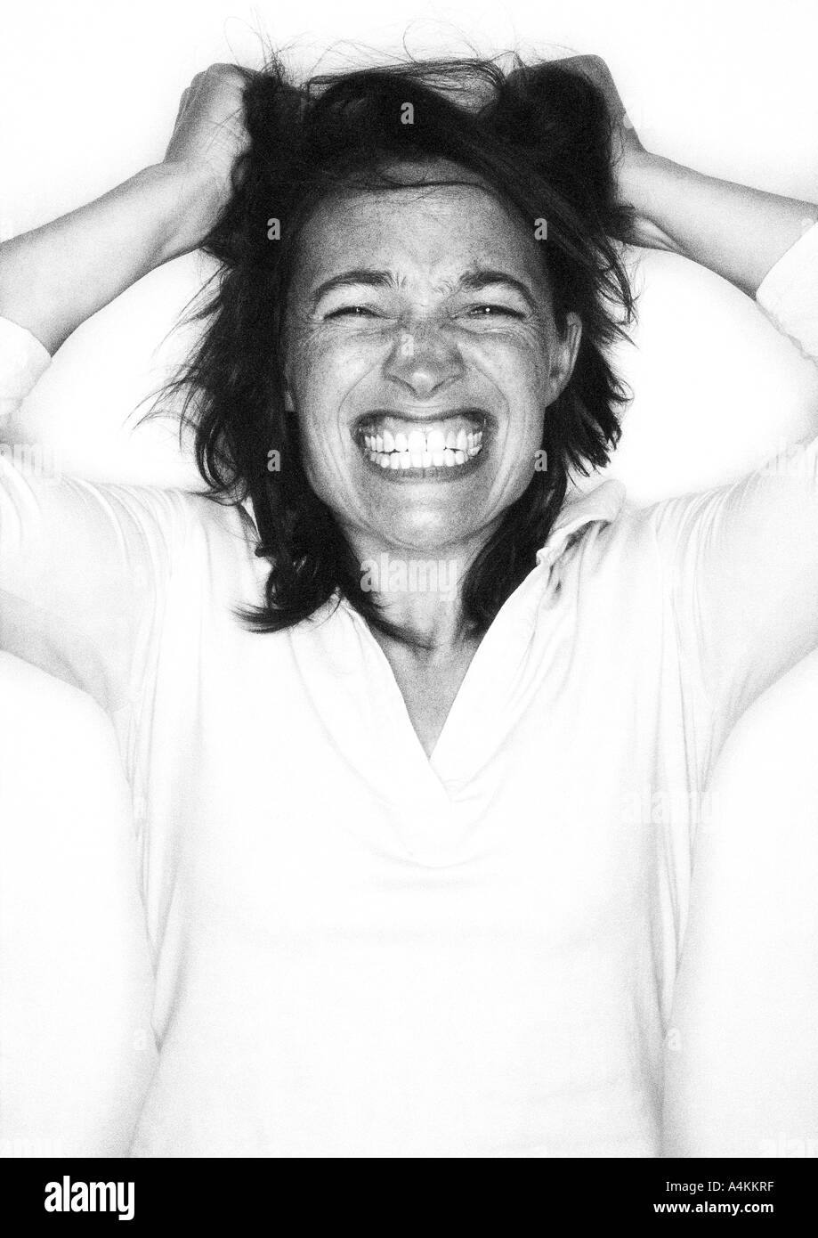 Gritting teeth hi-res stock photography and images - Alamy