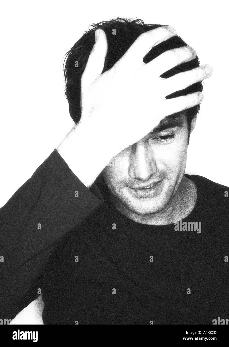 Looking down on front Black and White Stock Photos & Images - Alamy