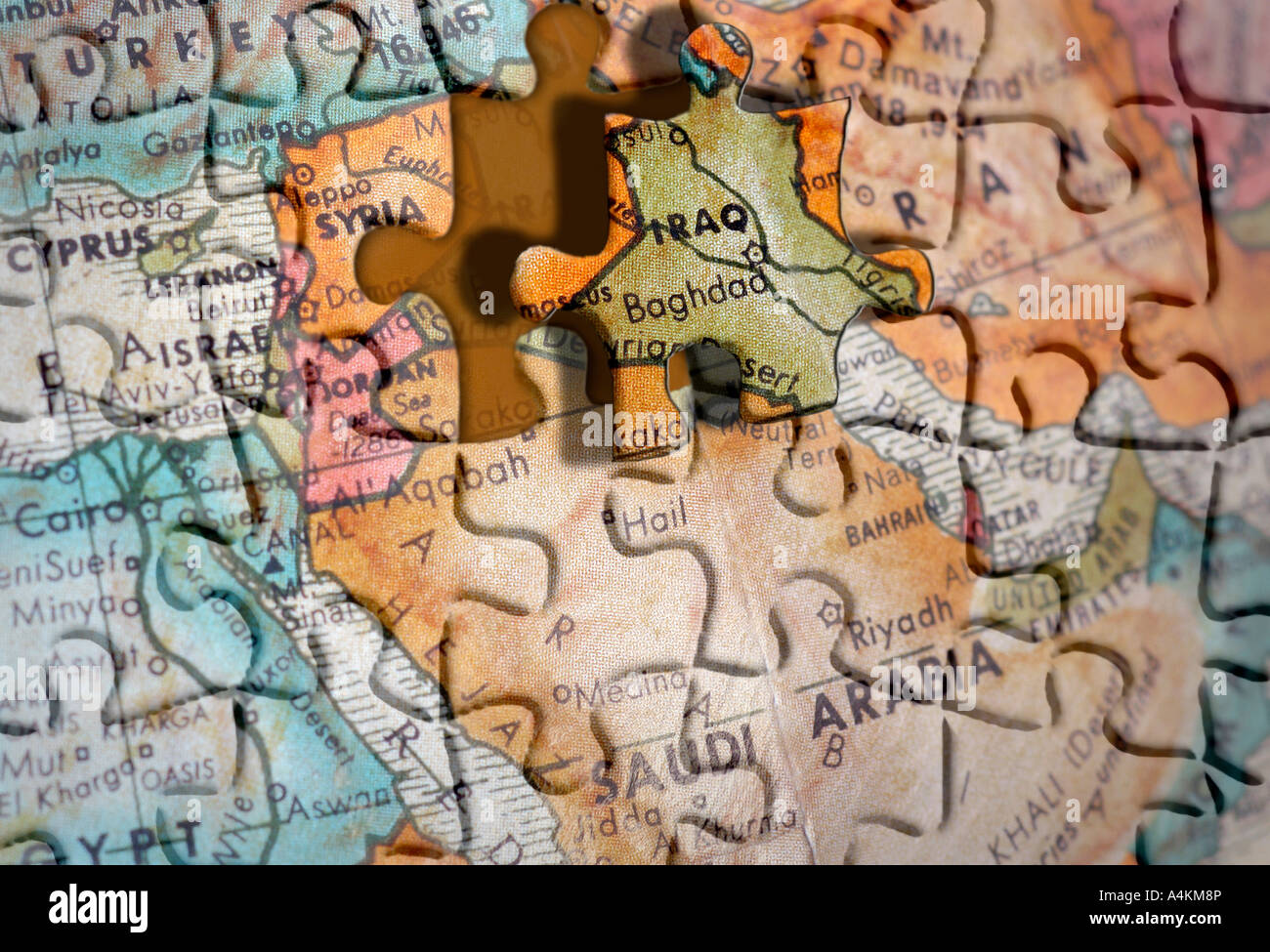Current world political map hi-res stock photography and images - Alamy