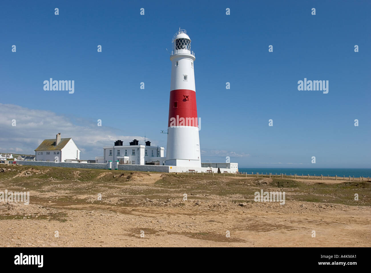 Portland Bill Lighthouse Dorset England UK Stock Photo - Alamy