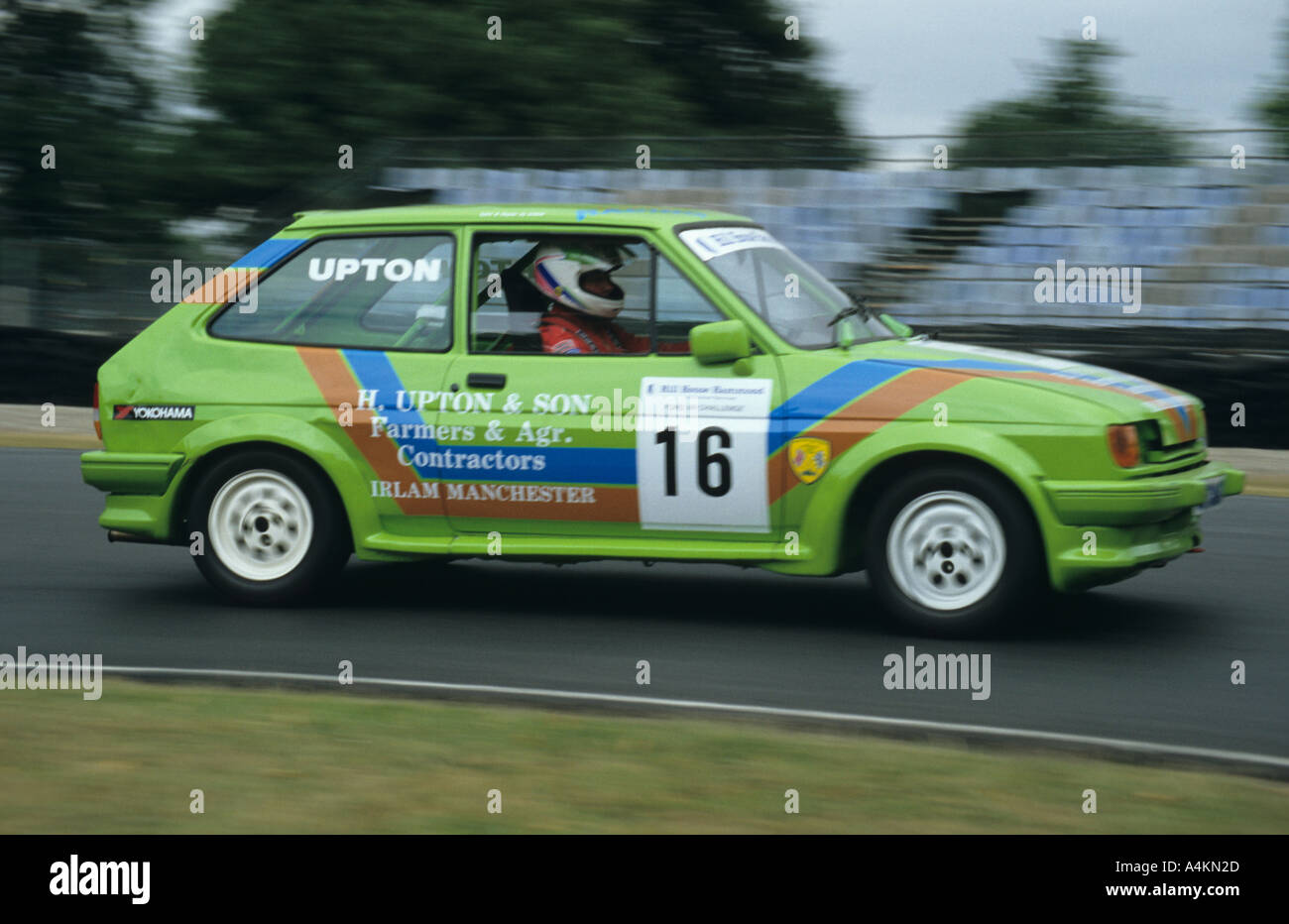 Oulton Park Racing Car No 16 Stock Photo - Alamy