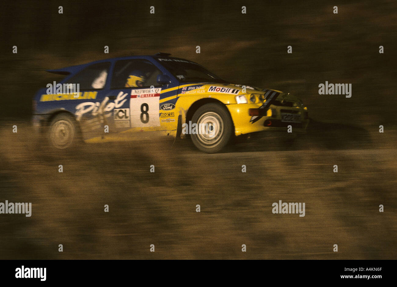 The Rac Rally Mid Wales Stock Photo - Alamy